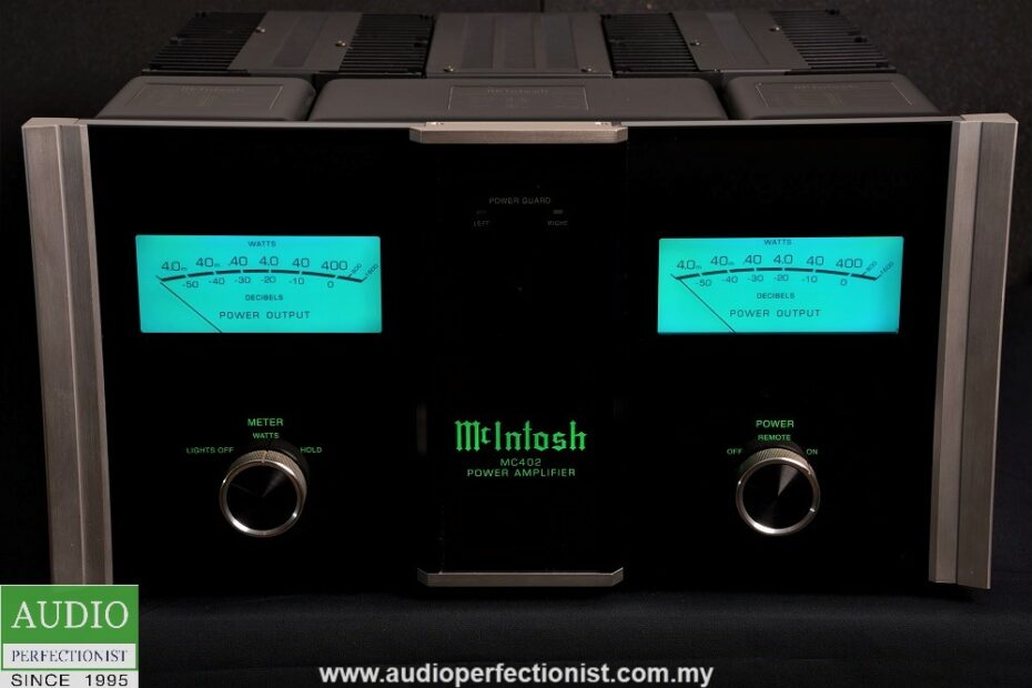 McIntosh MC402 Stereo Power Amplifier | Audio Perfectionist