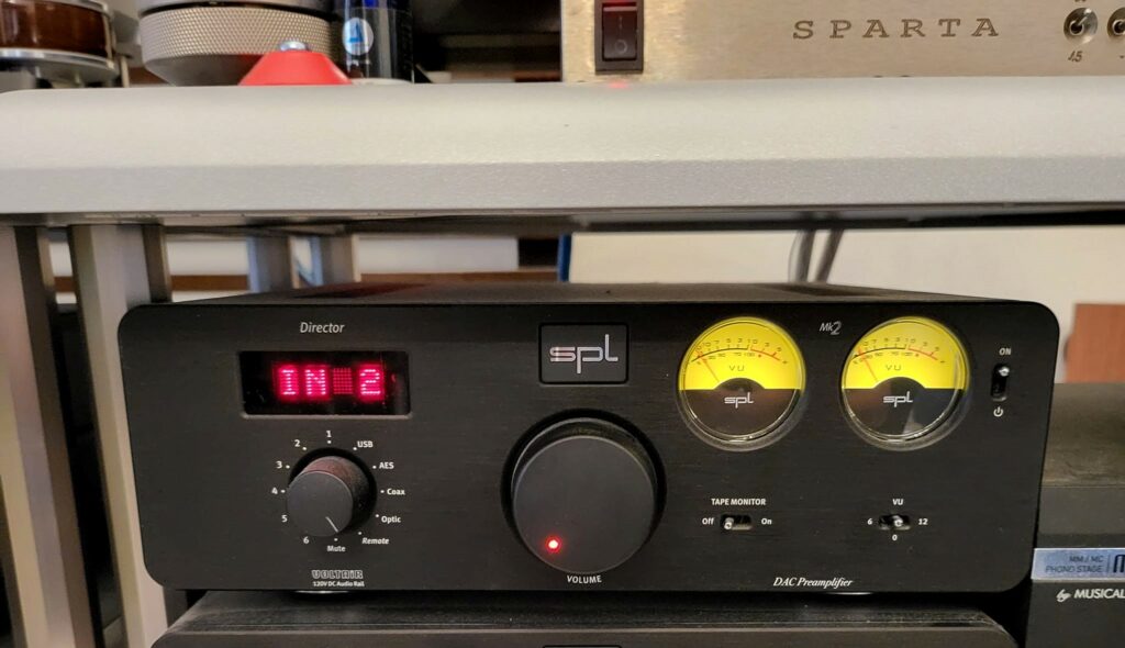 SPL Audio Director Mk2 with built in DAC & S800 Performer power amp ...