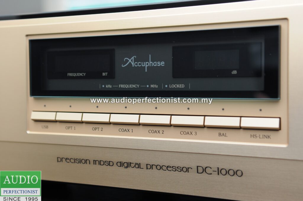 Accuphase DC-1000 MDSD digital processor DAC | Audio Perfectionist